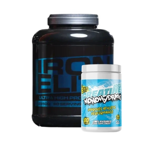 Iron Elite Protein / Chaos Crew Creatine Bundle